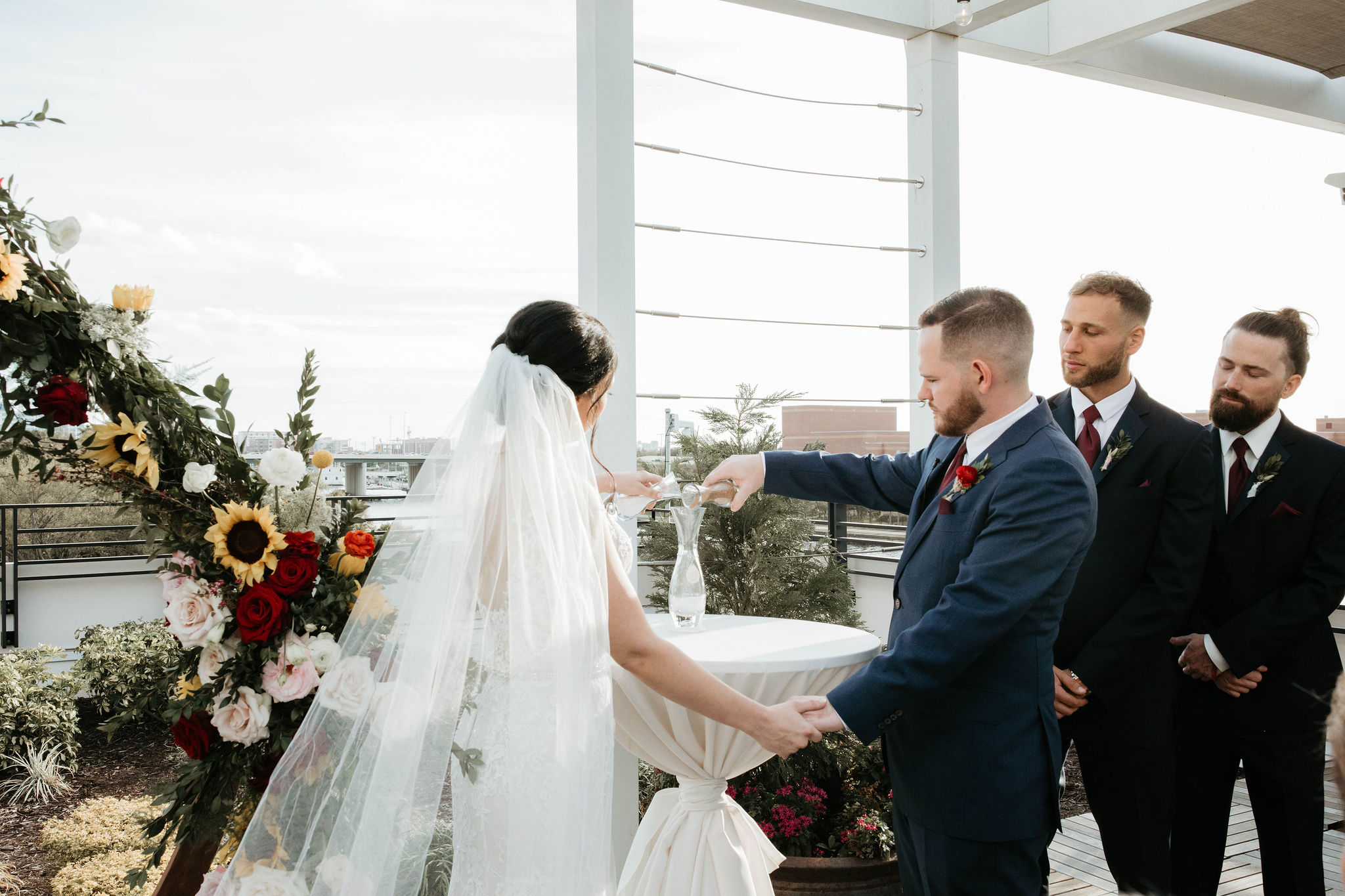 Rooftop 220 Wedding - Tampa Rooftop Wedding Venue - Alexa Kritis Events